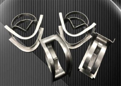 China ISO Conjugated  Stainless Steel Pall Rings Packing For Vacuum Distillation Columns for sale