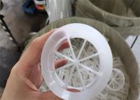 China 16mm-76mm PVC Plastic Pall Ring Packing High Large Internal Surface Area for sale