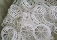China DN38 Conjugated CPVC PVDF Plastic Raschig Rings Tower Structured Packing for sale