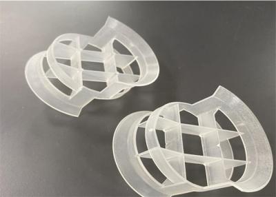 China DN38 Conjugated CPVC PVDF Plastic Raschig Rings Tower Structured Packing for sale