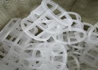 China PVC PP PE Pall Ring Plastic Random Packing 16mm-76mm Heat Resistant for sale