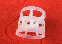 China Ozone Absorption Tower Packing  Pvc Pall Ring 76MM Long Lifespan for sale