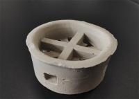 China High Capacity 25mm-80mm Ceramic Random Packing Chemical Resistance for sale