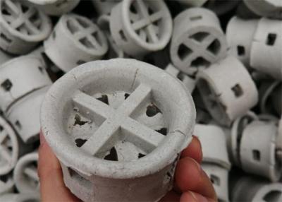 China Anti Corrosion Ceramic Tower Packing 4-6MM For Purification Industry for sale