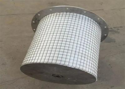 China Customized Titanium 2400mm Fiber Bed Mist Eliminator For Vulcanization Plant for sale