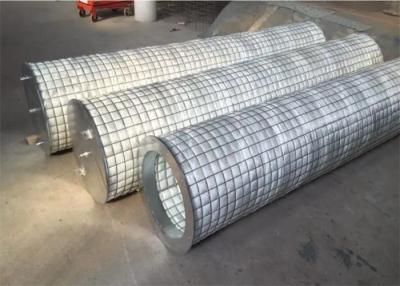 China Preservative Cylindrical Fiberglass Demister Fiber Bed Filter Corrosion Resistance for sale