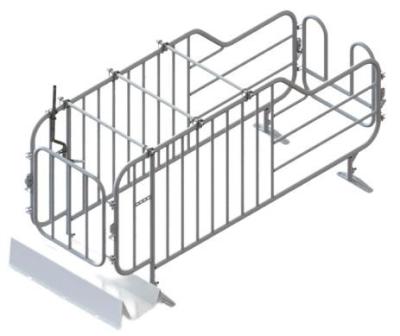 China Customizable Sow Farrowing Crate Sow Cages for sale