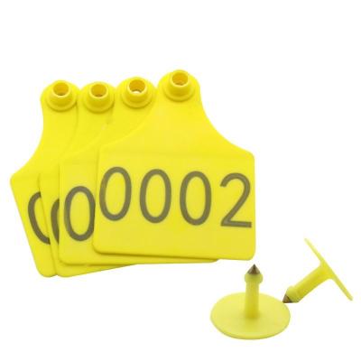 China OEM ODM Livestock ID Tags TPU Custom Ear Tags For Cows 11*7.5cm for sale
