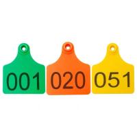 China Yaks Horse Livestock ID Tags Custom Printed Cattle Management Tags for sale