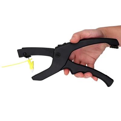 China One Piece Cattle Identification Tag Applicator Wave shaped handle for sale