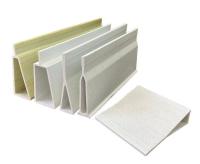 China Trapezoid Triangle Fiberglass Beam Plastic Livestock Slats Support for sale