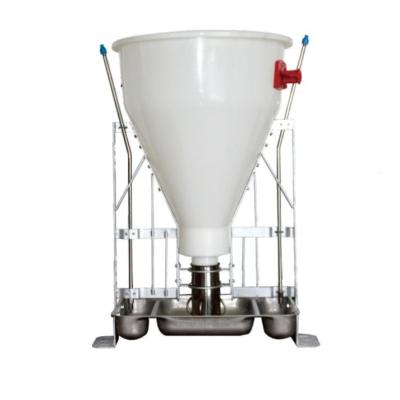 China Automatic Livestock Feeding Equipment Nursery Pigs Plastic Hog Feeders for sale