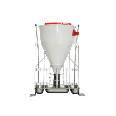 China PE Automatic Sow Feeder Fattening Pig Wet Dry Feeder Trough for sale