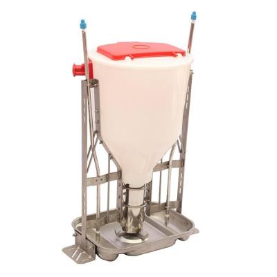 China 65L 80L Livestock Feeding Equipment Plastic Wet Dry Feeders For Pigs for sale