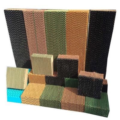 China Hot Galvanized Steel Evaporative Cooling Pad Wall For Greenhouse Poultry Pig Farm for sale