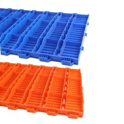 China Pure PP Plastic Slatted Floor Low Maintenance Smooth Surface for sale