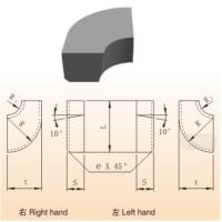 China L18mm Tungsten Carbide Insert Carbide Brazed Tips For Radius Machining for sale