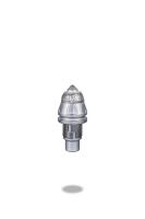 China Round Shank Chisel Bit with Carbide Auger Teeth / Rock bullet tooth for sale