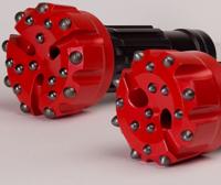 China Tungsten Carbide DTH Hammer Drill Bits High Speed High Air Pressure for sale