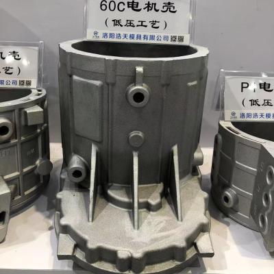 China Adc12 A380 Low Pressure Die Casting Aluminum Motor Housing 10000 Tons Capacity for sale