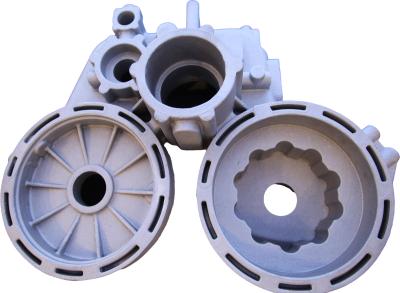 China CNC Machining Aluminum Alloy Casting Transmission Rear Case Housing A356 T6 for sale