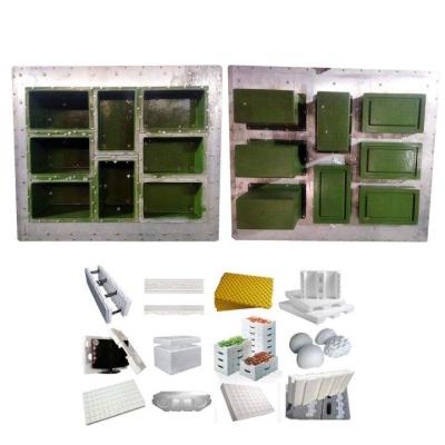 China Full CNC Process Aluminum EPS Foam Mold Precision Expanded Polystyrene Box Tooling for High-Volume Packaging Production for sale