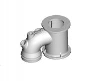 China Bridge Tube Aluminum Die Casting Mold with ISO9001 Certification and 45-Day Lead Time for Custom Machinery Parts for sale