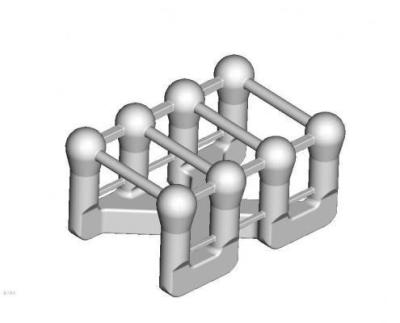 China Custom Aluminum Electrode Mold for Die Casting with TEFLON Coating and 45-Day Lead Time for sale