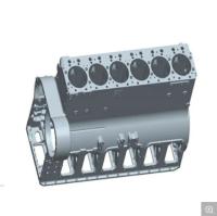 China Cylinder Block High Precision Mold for Motorcycle Parts - Customized Aluminum Low Pressure Casting with ZL104 Alloy for sale