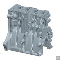 China Aluminum Alloy Casting Motor Gear Parts 50000-100000 Shots Mould Life for sale