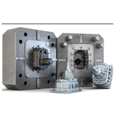 China Cold Chamber Thick 3mm Aluminium Alloy Die Casting Mold for sale