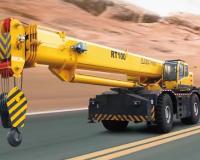 China Lifting Machinery Used Rough Terrain Crane XCR120  Pre Owned Crane Truck for sale