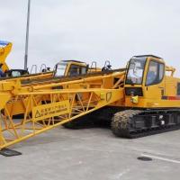 China XGC55T 55 Ton Telescopic Boom Crawler Crane Second Hand 155kw for sale