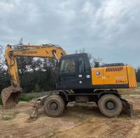 China Fuel Efficient Used Wheel Excavator Large Hyundai 210 Digger for sale
