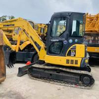 China Used Komatsu PC55MR Mini Crawler Excavator for sale