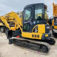 China Used Komatsu PC55MR Mini Crawler Excavator for sale