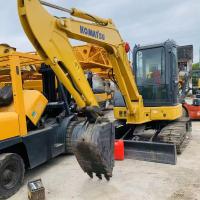 China Used Komatsu PC55MR Mini Crawler Excavator for sale