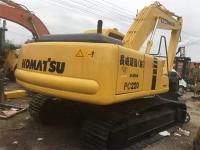 China PC220-6 Second Hand Excavator Used Komatsu Original Digger High Operating Efficiency for sale