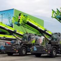 China EPA Certified Used Rough Terrain Crane ZOOMLION 60 Ton ZRT600 for sale
