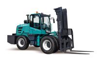 China Used Diesel Rough Terrain Lift Truck, 2nd Hand Off Road Forklift for sale