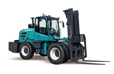 China Used Diesel Rough Terrain Lift Truck, 2nd Hand Off Road Forklift for sale