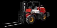 China Used Diesel Rough Terrain Lift Truck, 2nd Hand Off Road Forklift for sale