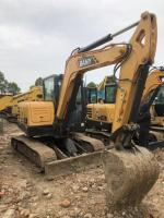 China SY60C 6 Ton Used Sany Excavator Digger Yellow In Good Condition for sale