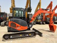 China Mini Used Backhoe Excavator Hitachi ZX50U Hydraulic Crawler Backhoe Digger 5ton for sale