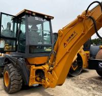 China Wheeled Used Backhoe Loaders 7 Ton Lingong B680 High Efficiency for sale