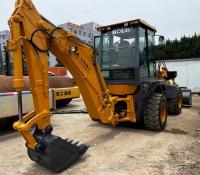 China Wheeled Used Backhoe Loaders 7 Ton Lingong B680 High Efficiency for sale