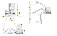 China 7672lb Second Hand Excavator 35D Used John Deere Excavator Fuel  Efficient for sale
