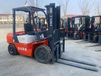 China Manual Transmission Used 3 Ton Forklift 2nd Hand Forklift With ISUZU Engine for sale