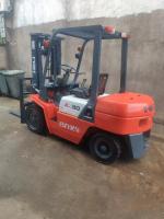 China Manual Transmission Used 3 Ton Forklift 2nd Hand Forklift With ISUZU Engine for sale