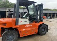 China Lift Height 3 Meters Used Industrial Forklifts  5 Ton  High Efficiency for sale